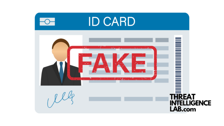 The Impact of AI-Generated Fake IDs - Threat Intelligence Lab